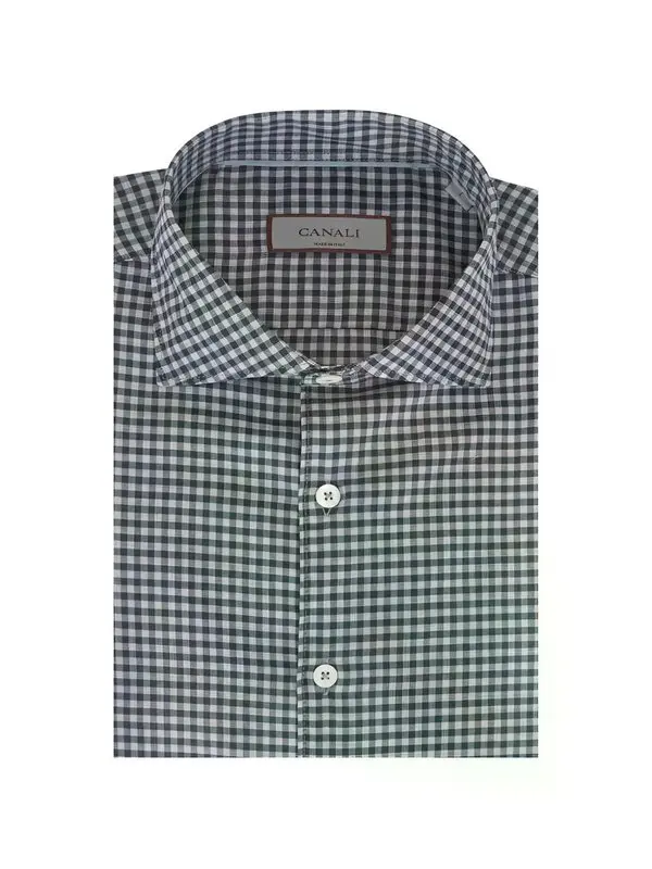 Canali Gingham-check Shirt