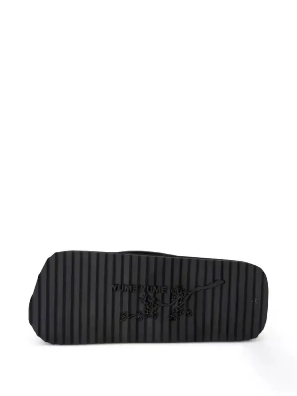 YUME YUME Padded Suki Sandals - Black