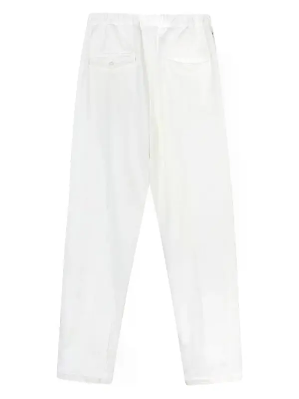PANAMA ROUTE Drawstring Cotton Track Pants