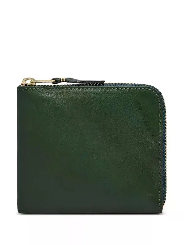Comme Des Garçons Zip-fastening Wallet - Green