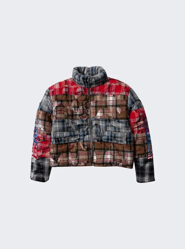 WHO DECIDES WAR BY EV BRAVADO Ruin Flannel Parka - Multi