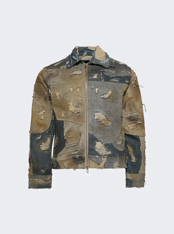 WHO DECIDES WAR Dusty Blues Trucker - Multi