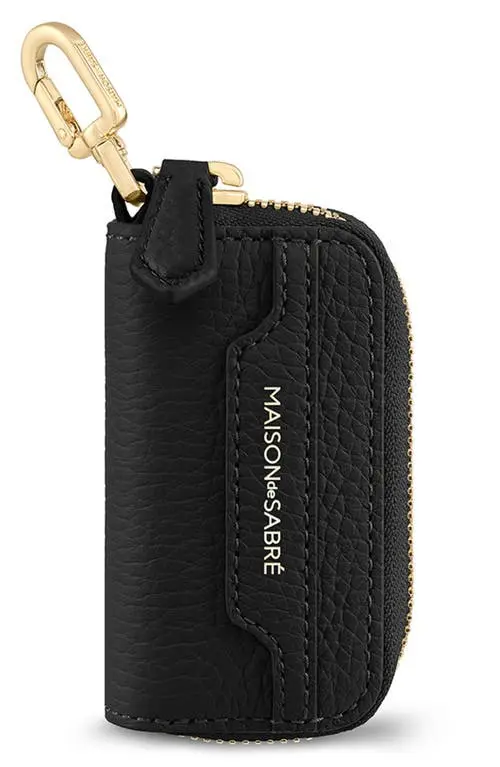 MAISON DE SABRE The Key Case Charm - Black Caviar