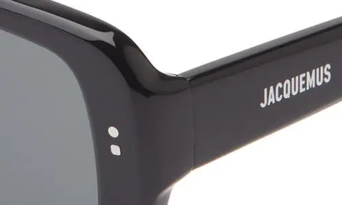 Jacquemus Polarized Shield Sunglasses
