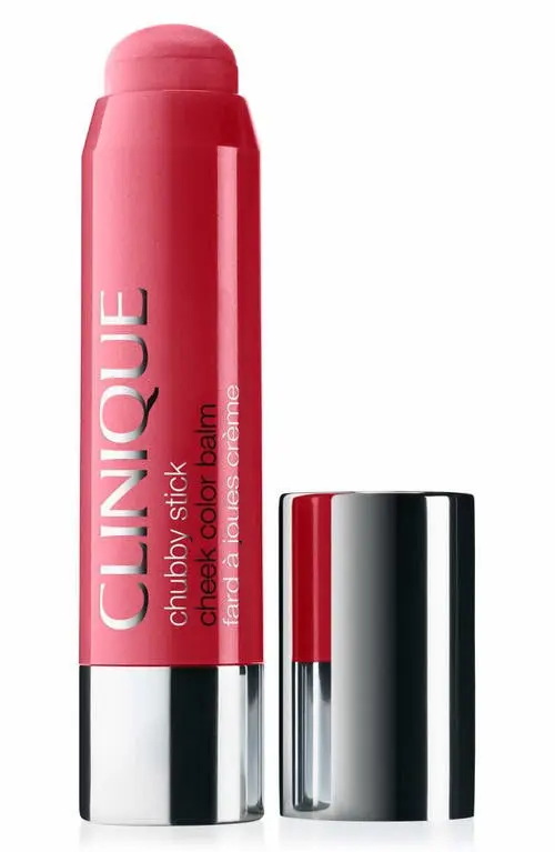 CLINIQUE Chubby Stick Cheek Color Balm Cream Blush - Grandest Guava