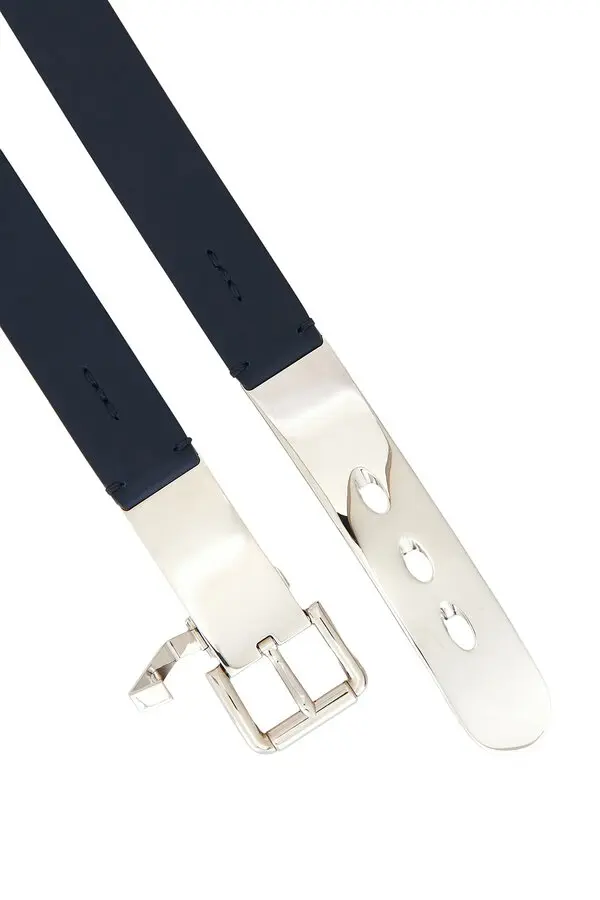 Ralph Lauren Skinny Calfskin Leather Belt