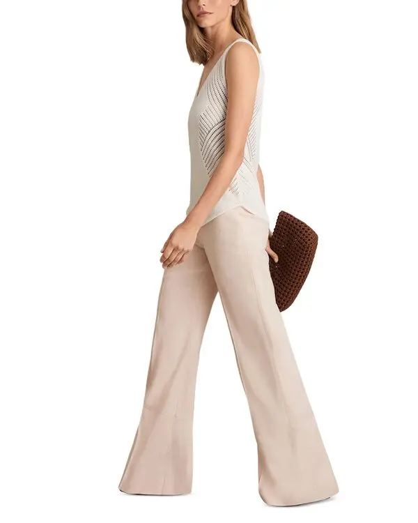 REISS Petite Wide Leg Pants
