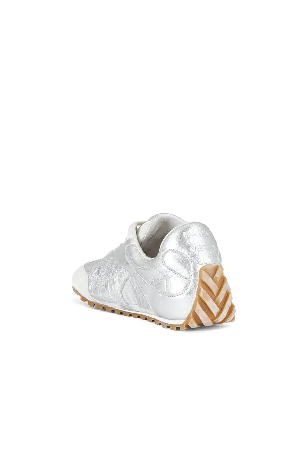 Bottega Veneta Orbit Sneaker - Silver & Optical
