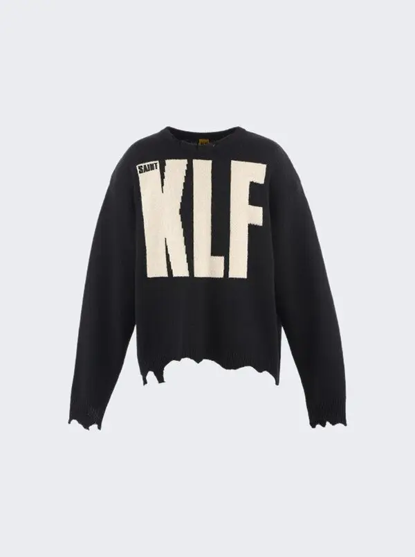 SAINT MXXXXXX X The Klf Wool Sweater - Black