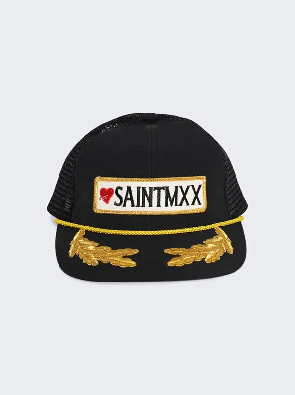 SAINT MXXXXXX Trucker Cap - Black