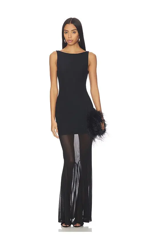 Superdown Auli Maxi Dress - Black