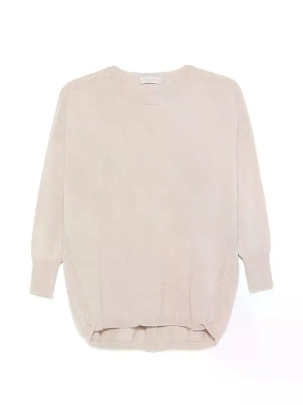 PUROTATTO Round-neck Knit Sweater