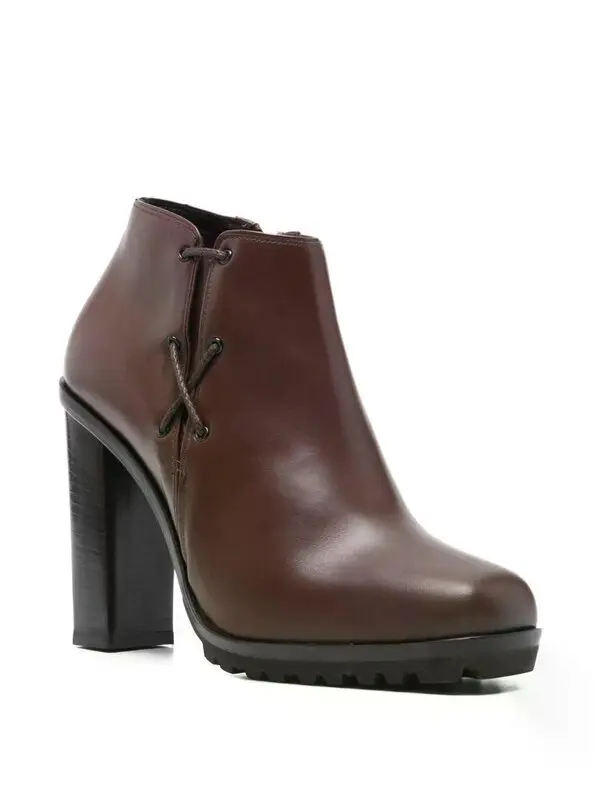 Max Mara Braiday Criss-cross Heeled Boots