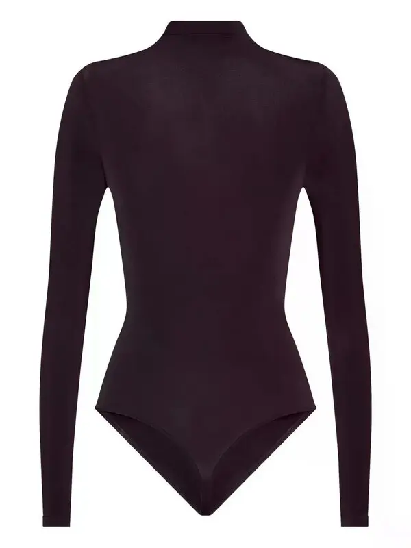 Wolford Buenos Aires High-neck Bodysuit - Purple