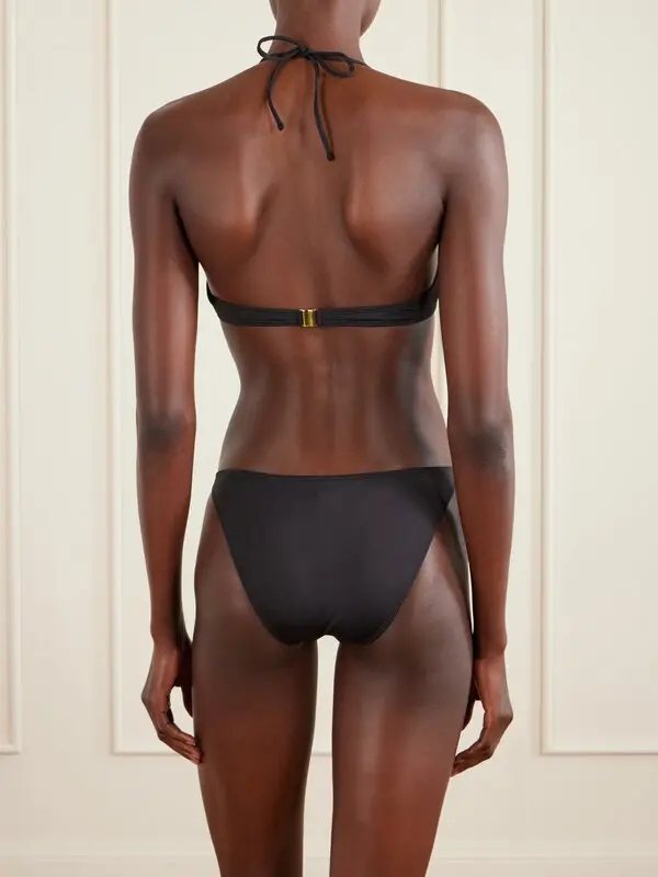 NILI LOTAN Embellished Bikini Briefs