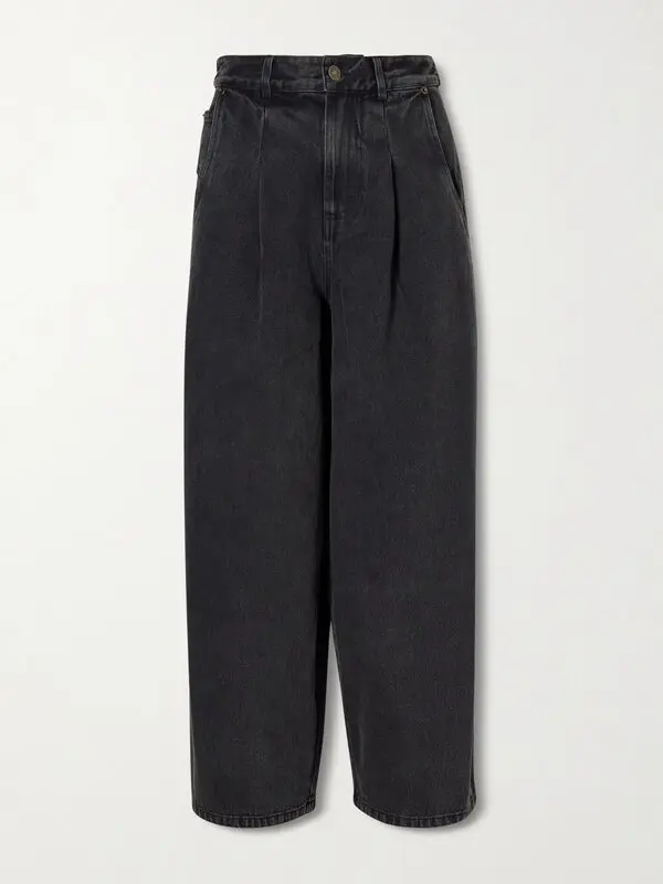Sea Lyssa Low-rise Wide-leg Jeans