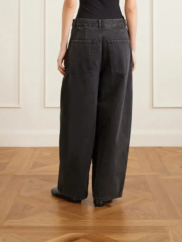 Sea Lyssa Low-rise Wide-leg Jeans