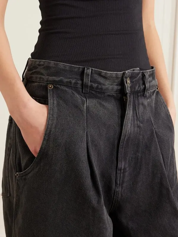 Sea Lyssa Low-rise Wide-leg Jeans