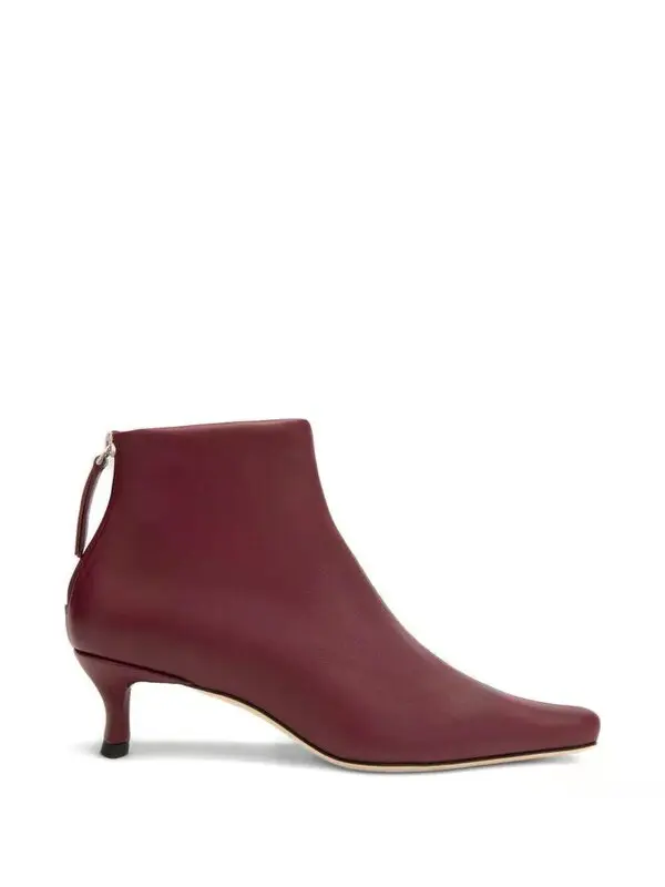 By Far Stevie 22 Ankle Boots - Red