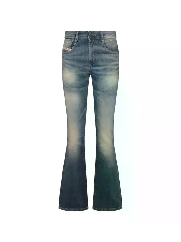 DIESEL® D-ebbey Low Waist Bootcut Jeans - Blue
