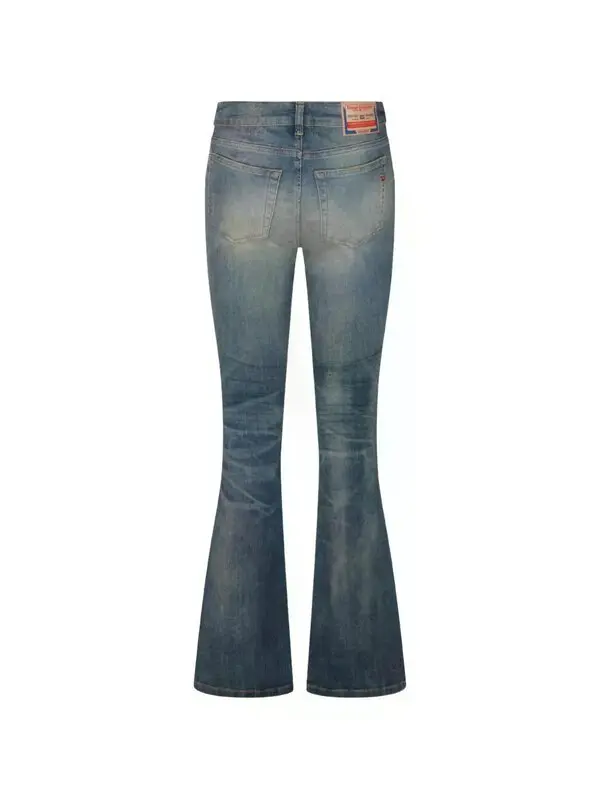 DIESEL® D-ebbey Low Waist Bootcut Jeans - Blue