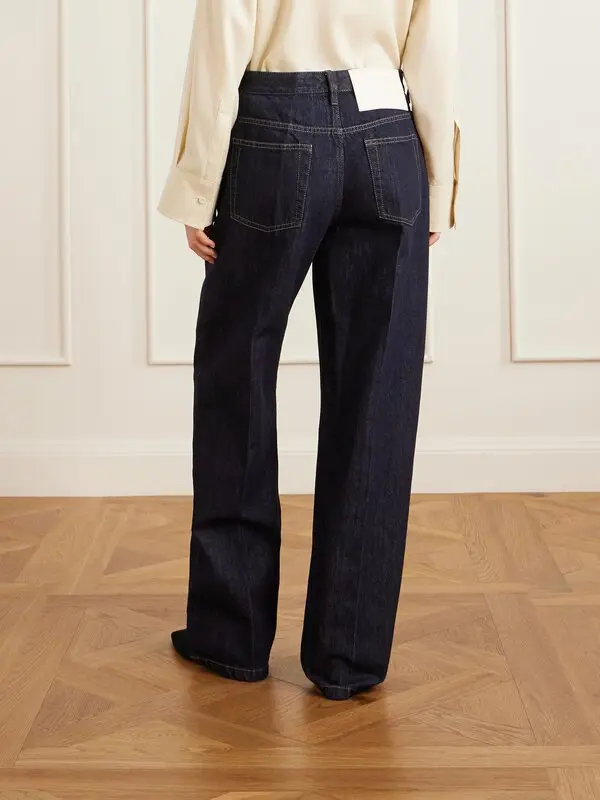 JIL SANDER Mid-rise Straight-leg Jeans