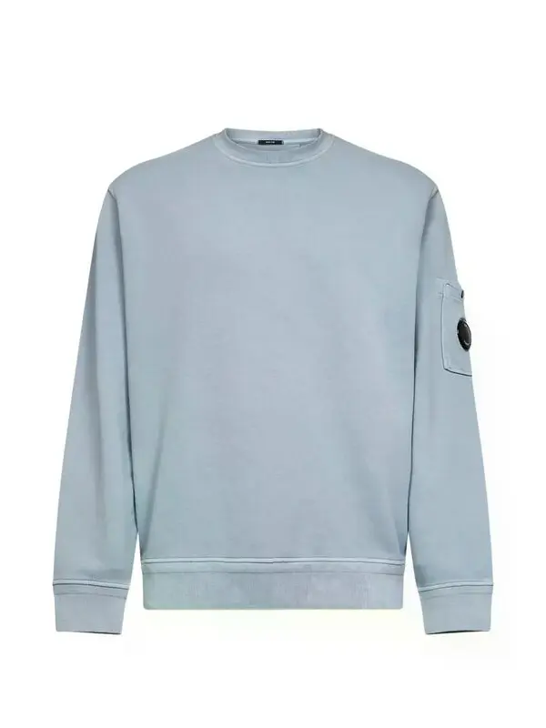 C.P. COMPANY Cotton Patch-pocket Sweatshirt - Green