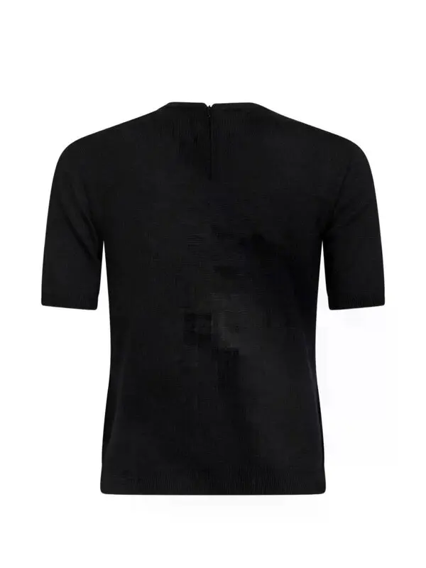 Valentino Garavani Embroidery Pearl-embellished Top