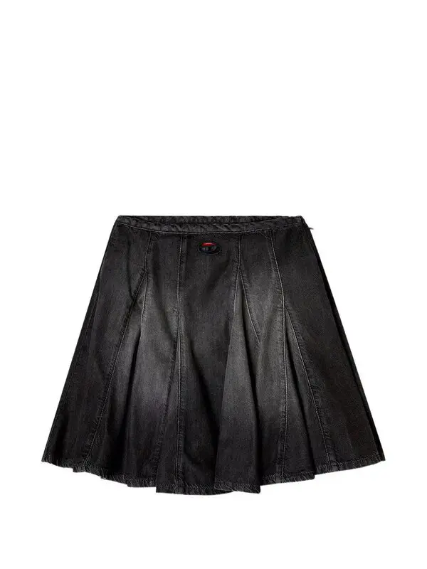 DIESEL® Panelled Mini Skirt - Black