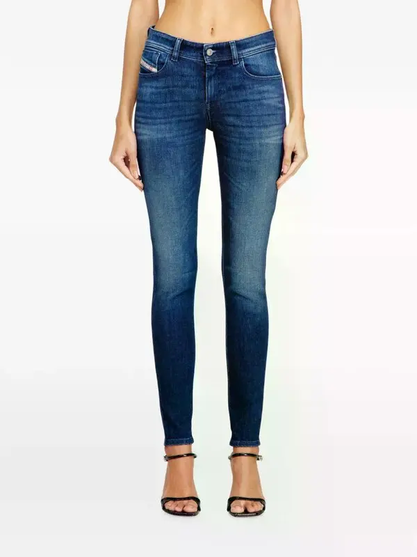 DIESEL® Slandy 09n12 Skinny Jeans - Blue