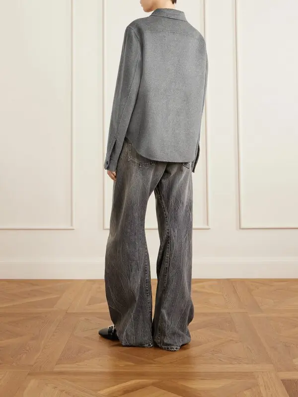 Acne Studios Oble Wool And Cashmere-blend Felt Jacket