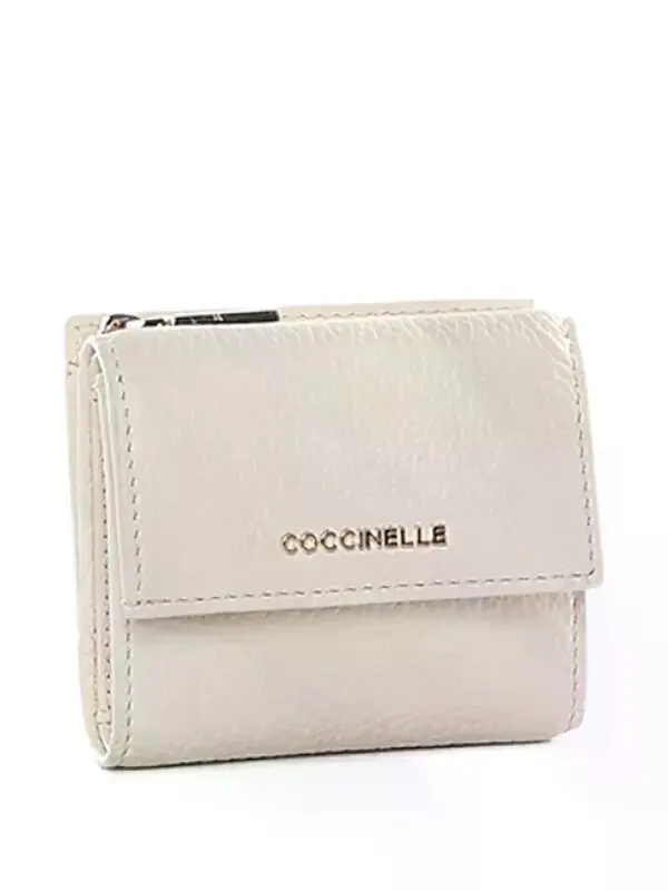 COCCINELLE Flap Zip Leather Wallet