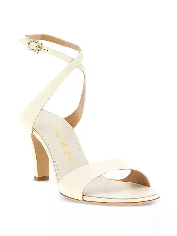 FERRAGAMO Square-toe Ankle-strap Sandals
