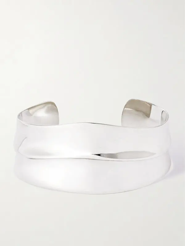 SOPHIE BUHAI Petite Wave Cuff - Silver