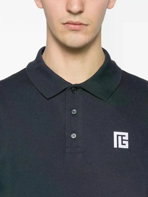 Balmain Logo Polo Shirt
