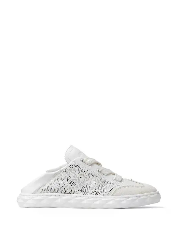 JIMMY CHOO Diamond Light Flex Sneakers - White