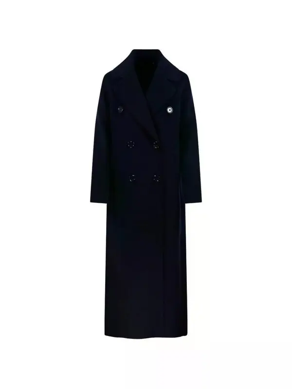 Max Mara Buttoned Coat - Blue