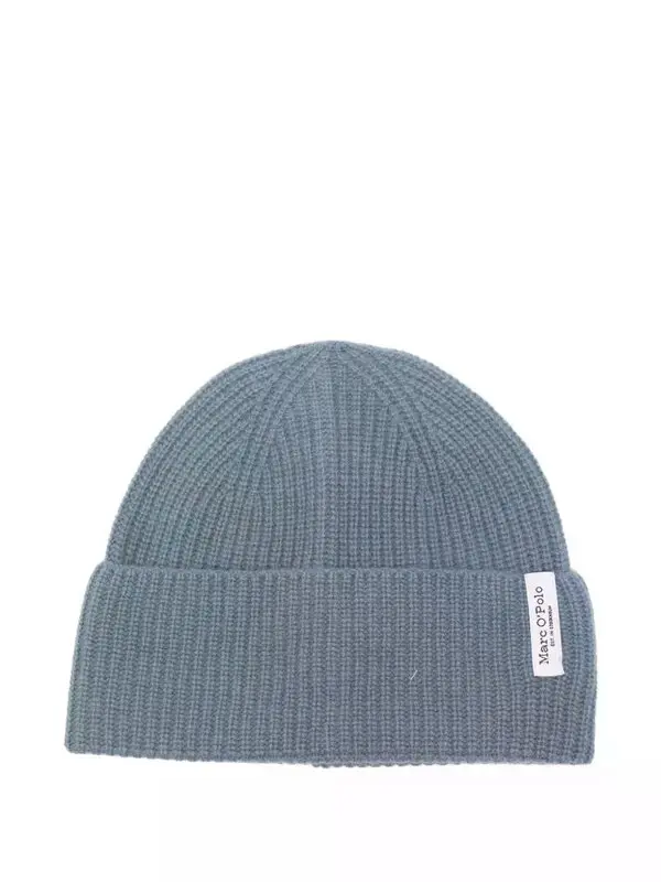 Marc O'polo Ribbed Beanie - Blue