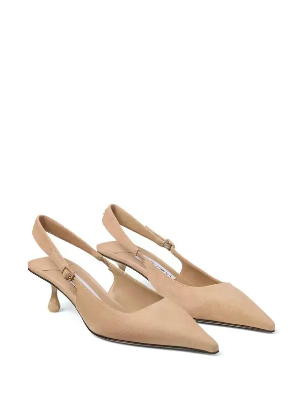 JIMMY CHOO Amel Pointed Slingback Pumps