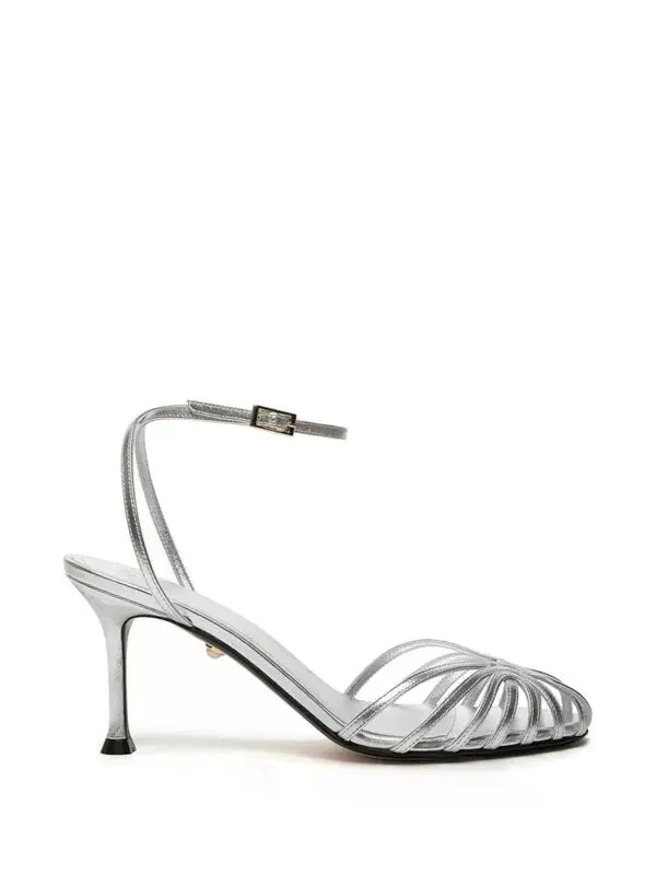 ALEVI MILANO Ally Heeled Sandals - Silver