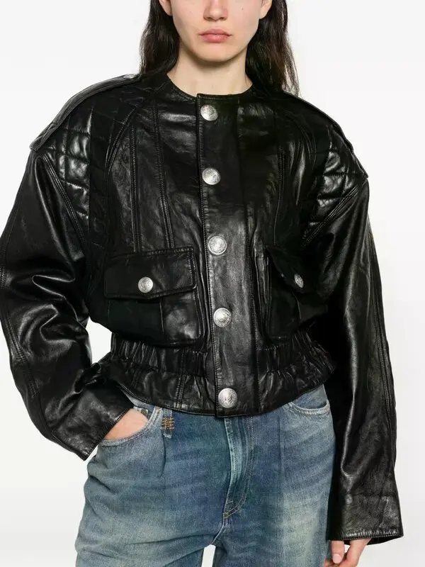 R13 Quilted Leather Jacket
