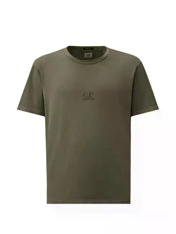 C.P. COMPANY 20/1 Jersey Short-sleeve T-shirt - Green