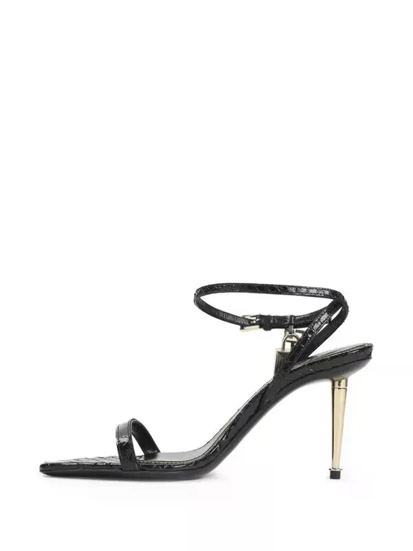 TOM FORD Padlock-detail Heeled Sandals