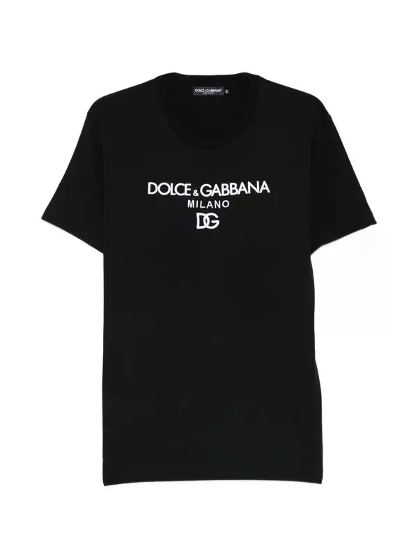 Dolce & Gabbana Logo-embroidered T-shirt