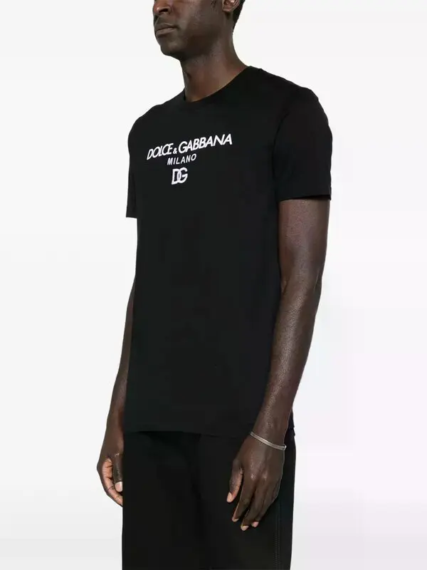 Dolce & Gabbana Logo-embroidered T-shirt