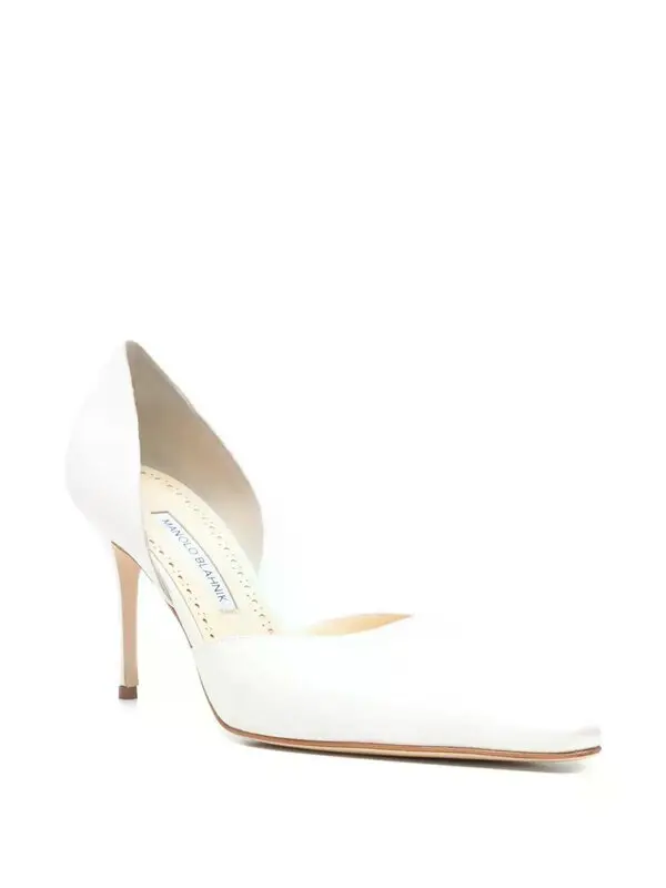 Manolo Blahnik Taylerbinu Pointed Heeled Pumps