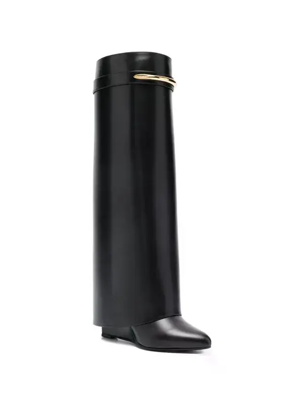 Givenchy Shark Pinch High Boots - Black