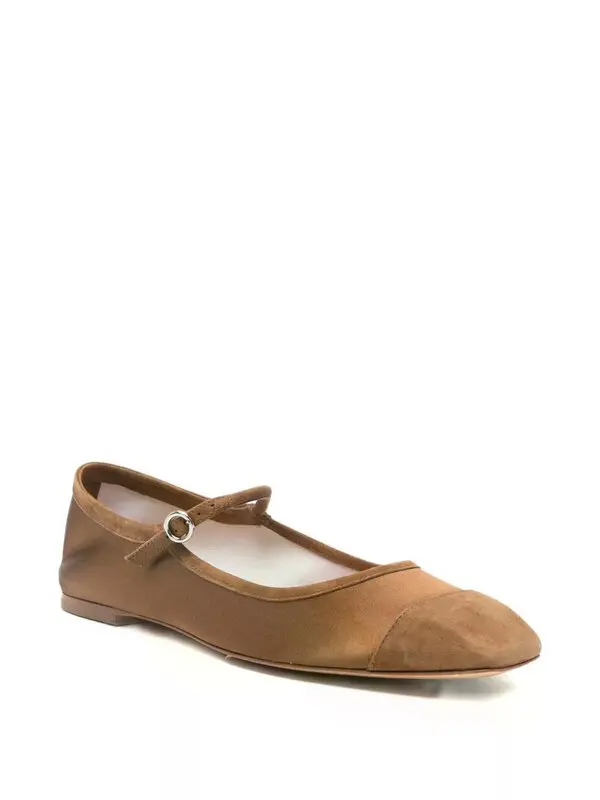AeydĒ Uma Mary-jane Ballet Flat - Brown