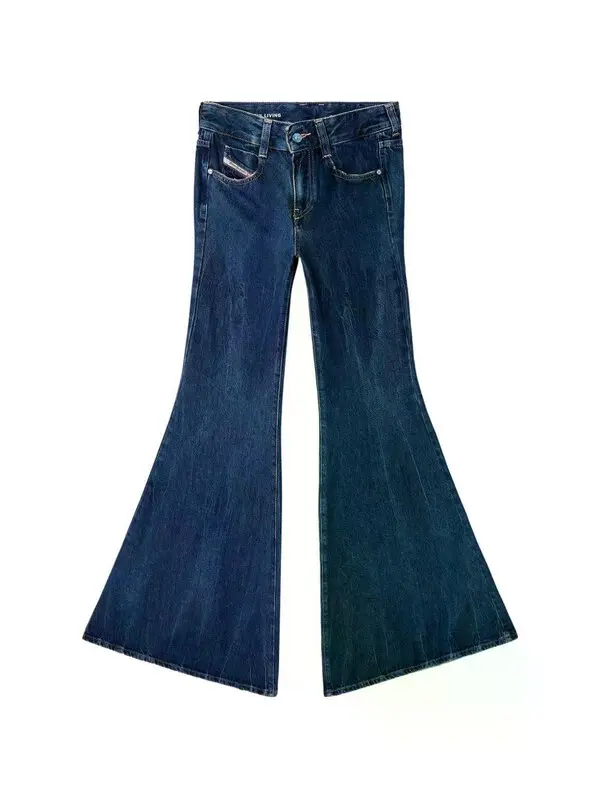 DIESEL® 1970 D-bleess 09n61 Flared Low-waist Jeans
