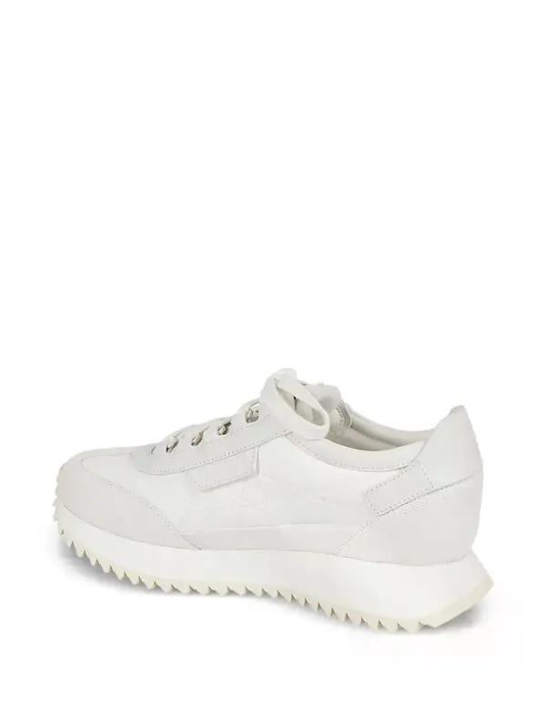 Moncler Pacey Nylon Leather Sneakers